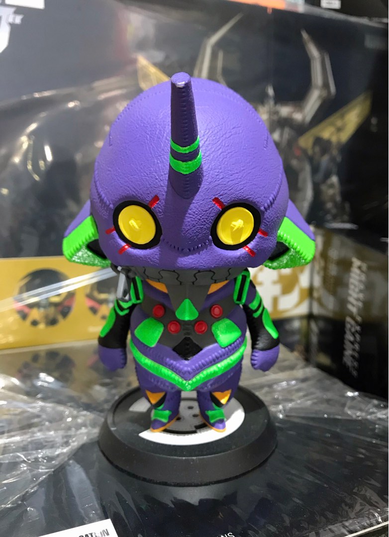 全新 [EVA STORE限定][Cutie 1] EVA新劇場版 EVA初號機（不留貨！）, 興趣及遊戲, 玩具 & 遊戲類 - Carousell