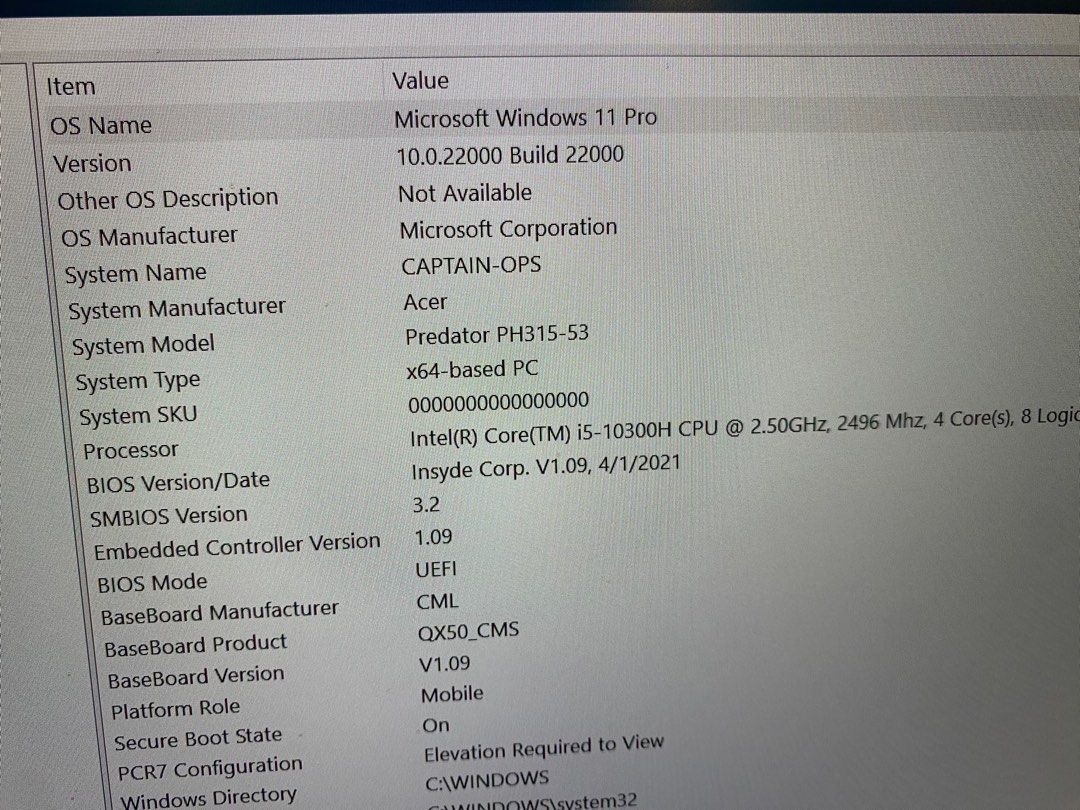 Acer predator Helios 300 gaming laptop 144hz, Computers & Tech, Laptops ...