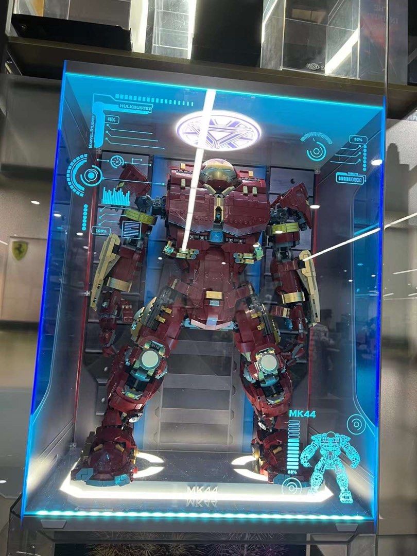 Acrylic display case for LEGO 76210 Hulkbuster, Hobbies & Toys, Toys ...