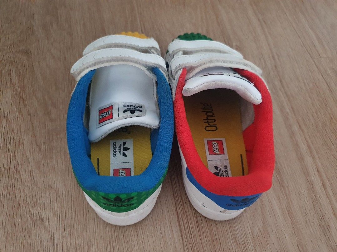 Adidas Kids Lego Shoes, Babies & Kids, Babies & Kids Fashion on Carousell