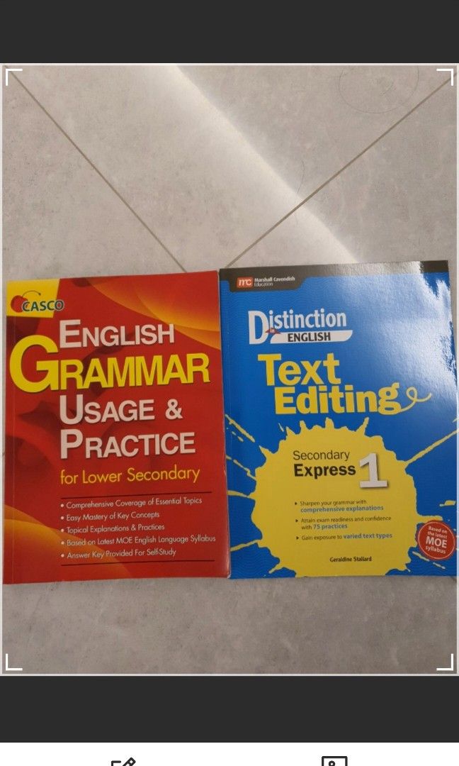 All for $8.00 - Distinction English Text Editing, English Grammar Usage Practice & Math topical ...
