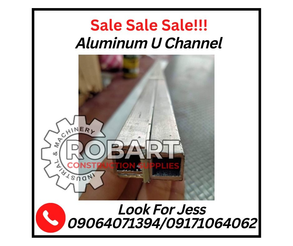 Aluminum U Channel, Commercial & Industrial, Construction & Building ...