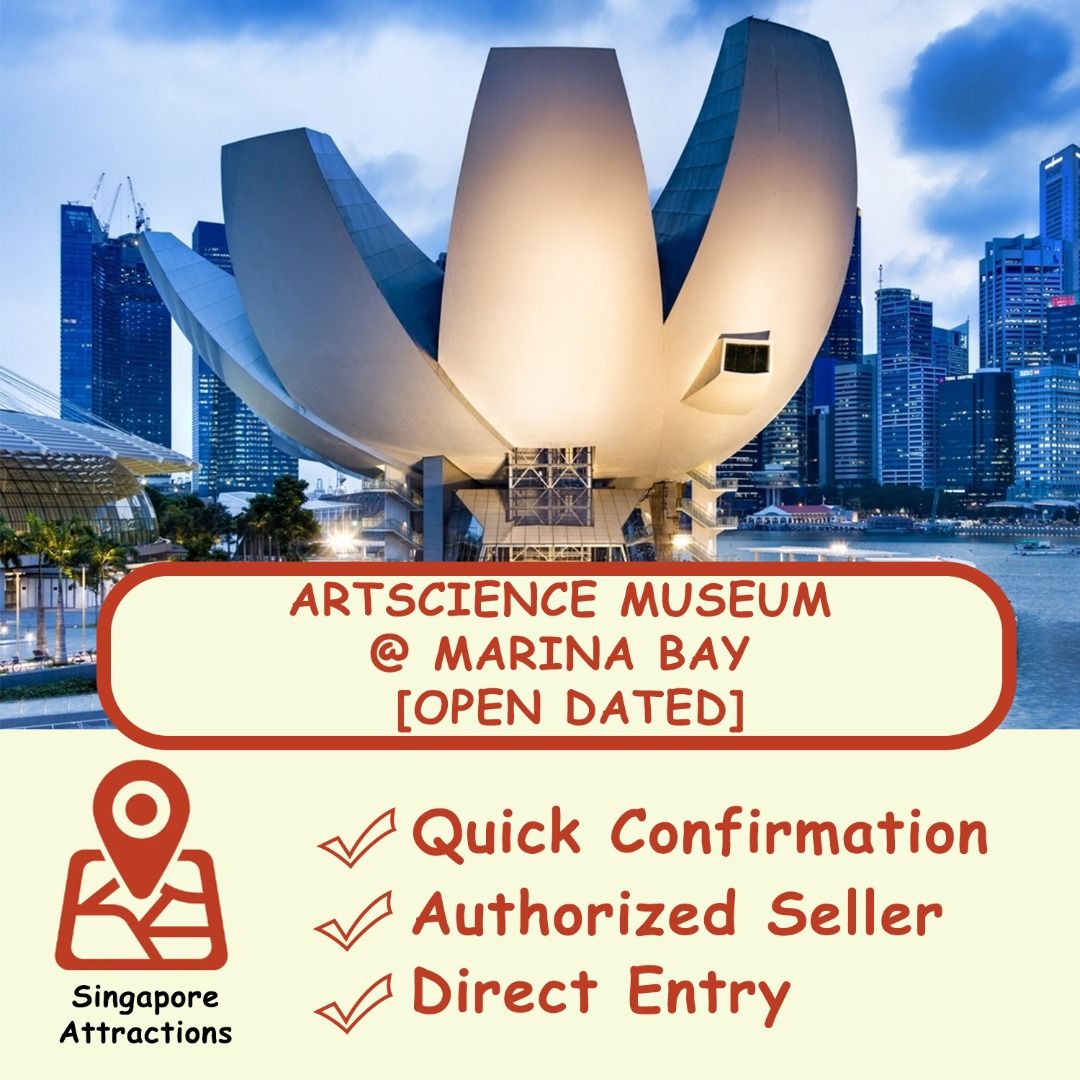 ARTSCIENCE MUSEUM (Future World: Where Art Meets Science), Tickets & Vouchers, Local Attractions ...