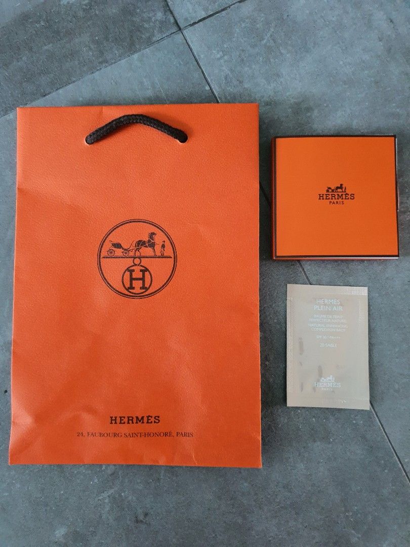 Authentic Hermes Plein Air make up base and lipstick sample, Luxury ...