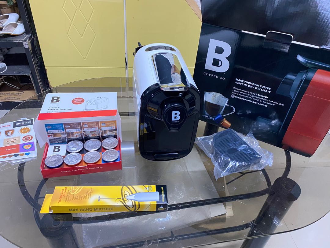 B Coffee Co. Starter Kit Expresso Machine - 1 Discovery Box Assorted ...