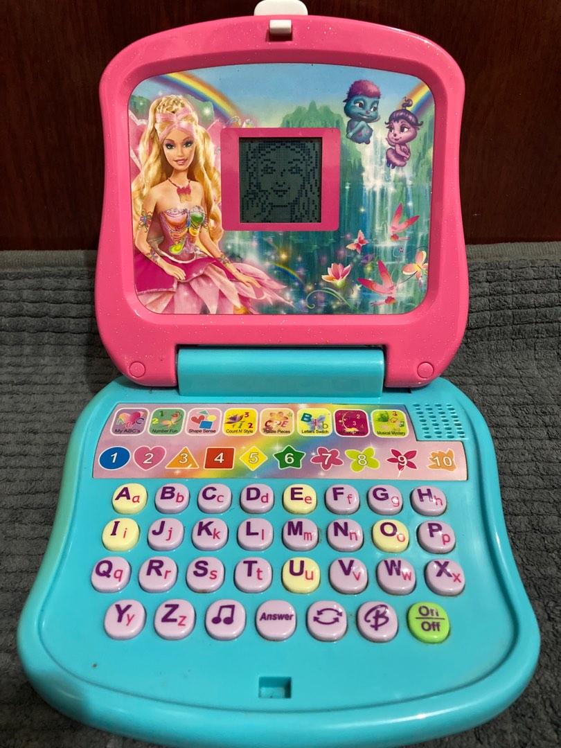 Barbie fairytopia laptop educational toy, Hobbies & Toys, Toys & Games ...