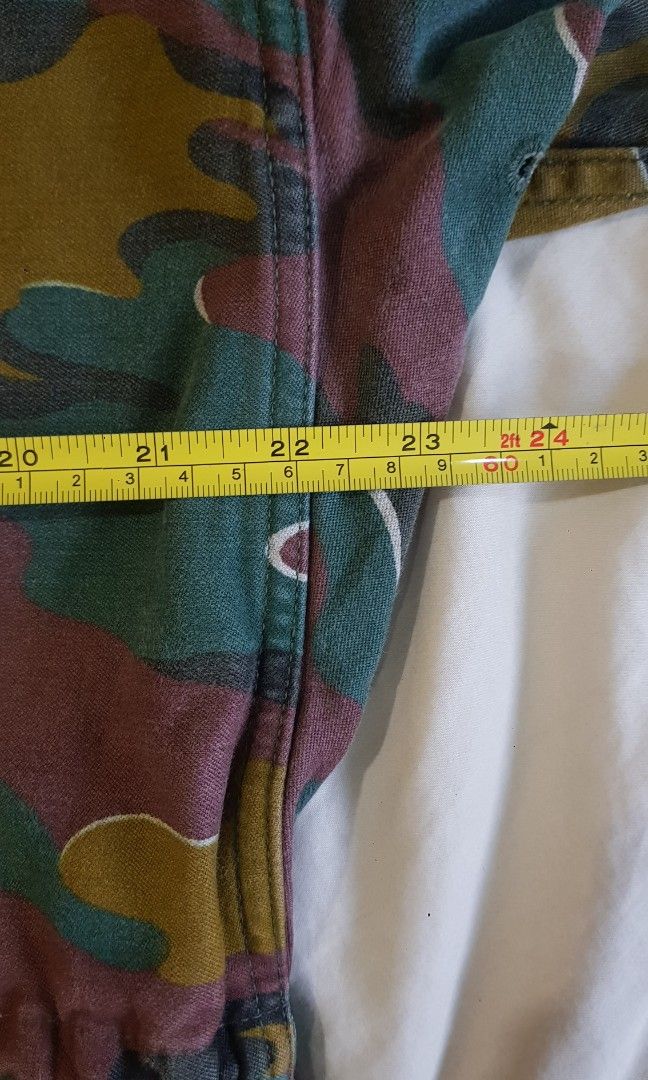 Belgian Jigsaw Camouflage Field Jacket Parka, Men's Fashion, Coats ...