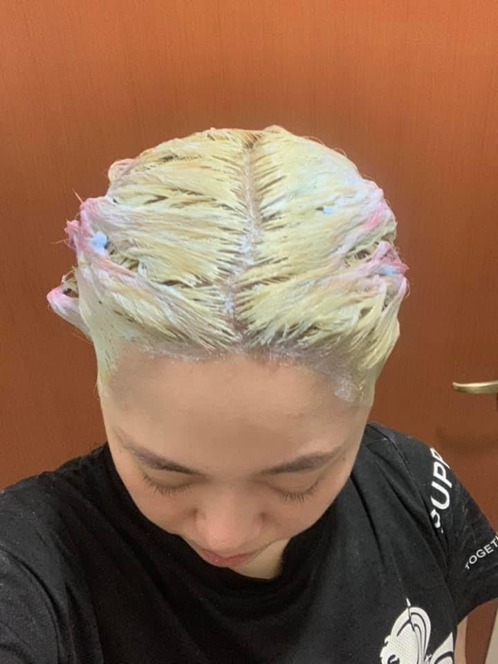 bleached hair, Beauty & Personal Care, Hair on Carousell