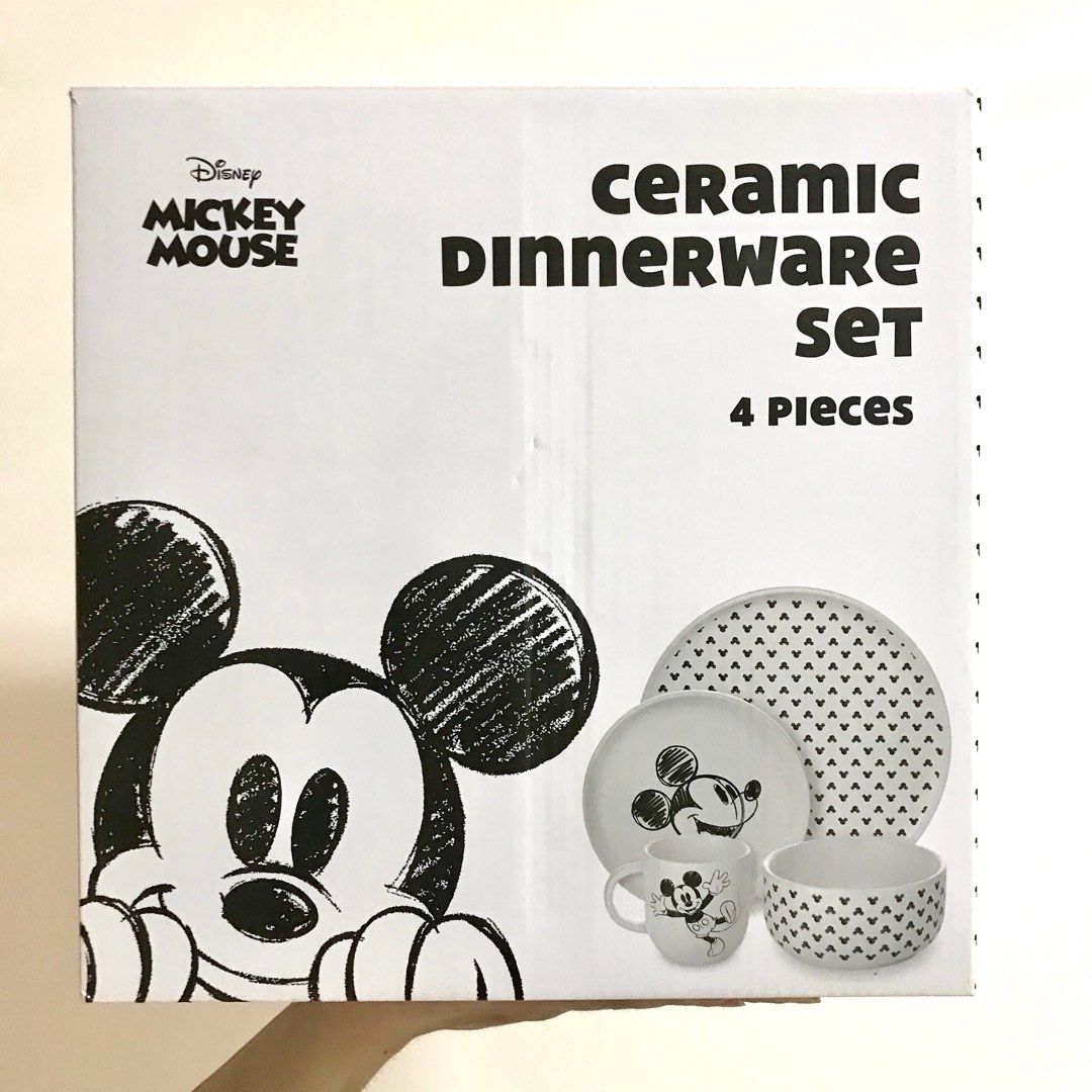 BN Disney Mickey Mouse Dinnerware Set, Furniture & Home Living ...