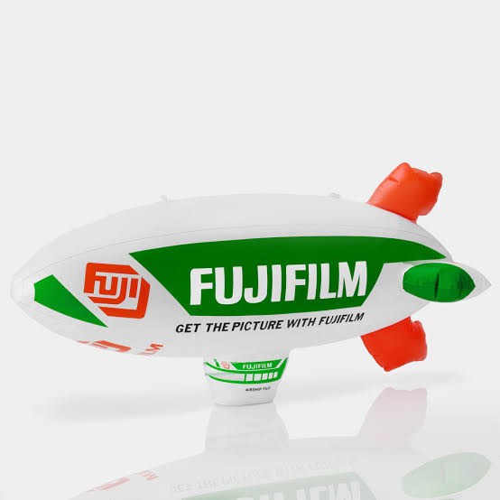 BNIB VINTAGE PROMOTIONAL FUJIFILM INFALTABLE AIRSHIP BLIMP, Hobbies ...