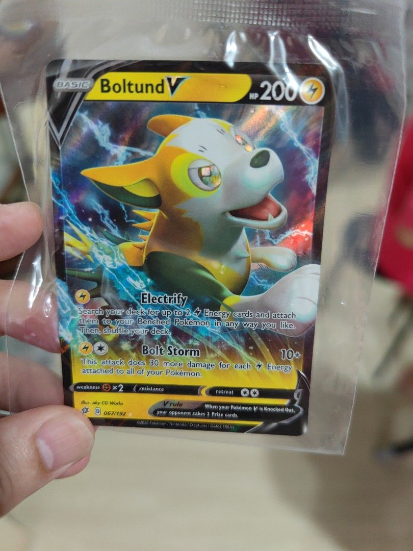 Boltund Pokémon card from McDonald's, Hobbies & Toys, Toys & Games on ...