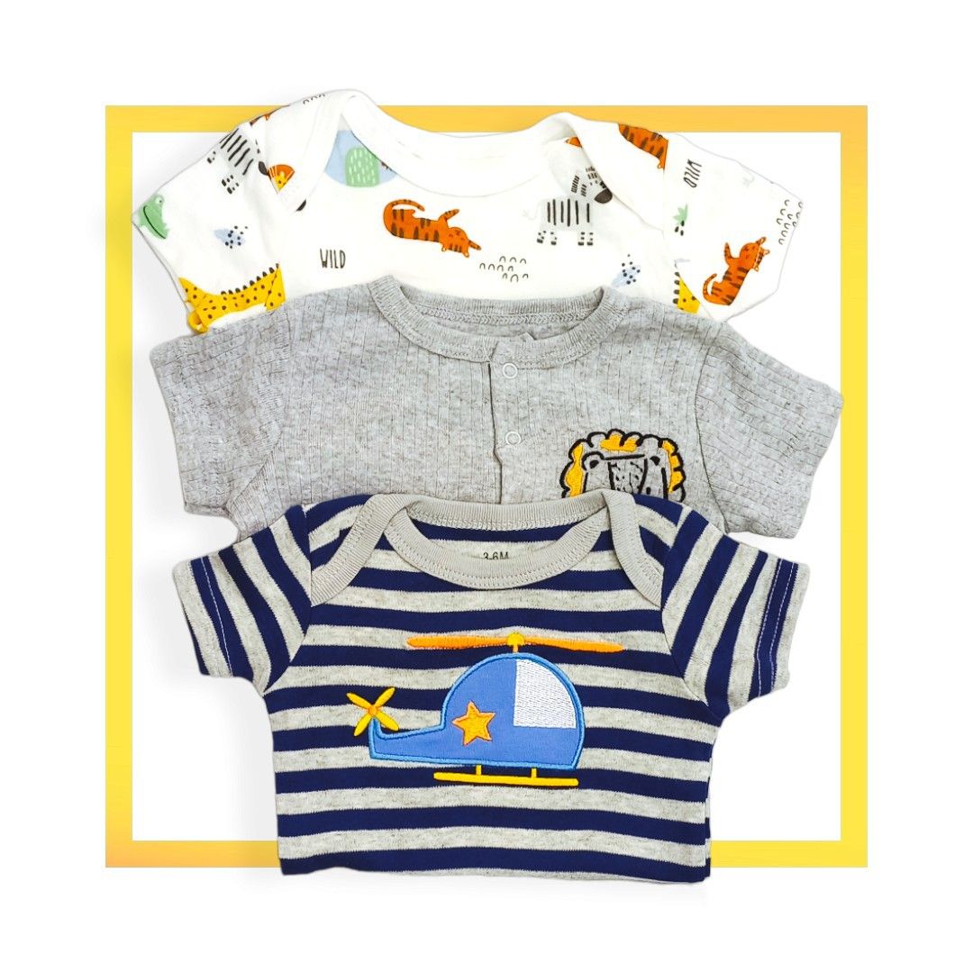 Branded Baby Boy Onesie, Babies & Kids, Babies & Kids Fashion on Carousell