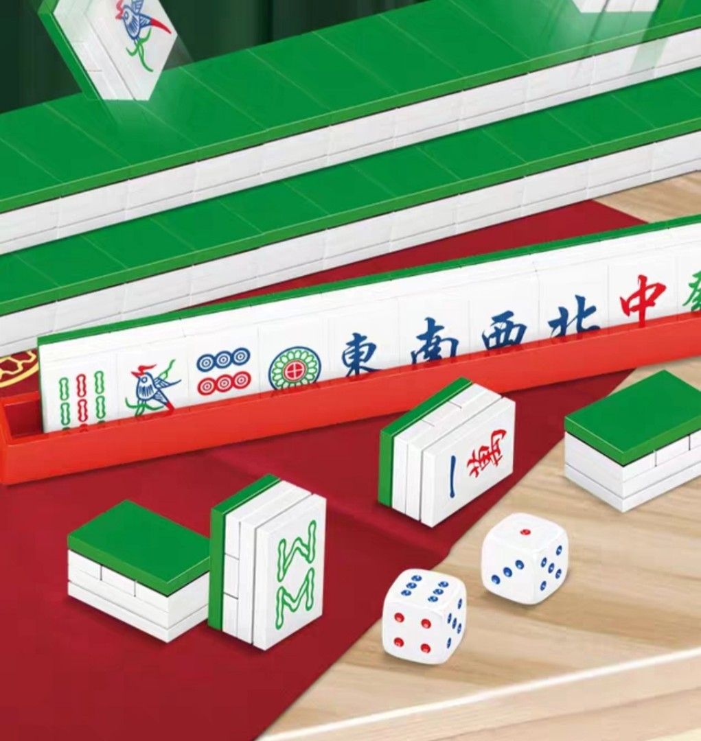 Bricks/Lego Mahjong Set, Hobbies & Toys, Toys & Games on Carousell