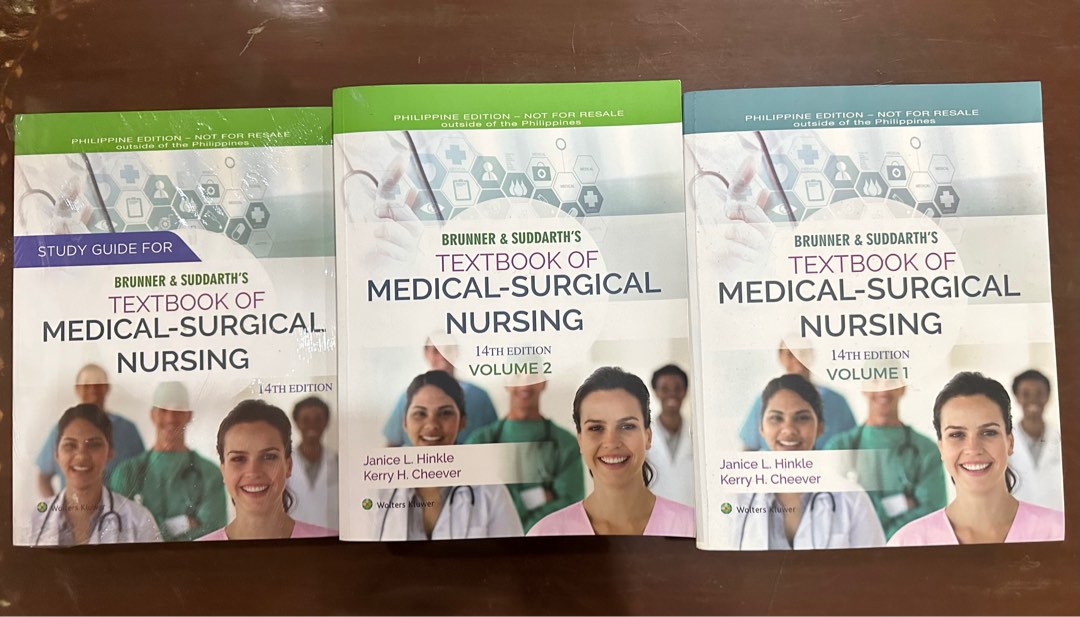 Brunner & Suddarth’s Textbook of Medical-Surgical Nursing 14th Edition, Hobbies & Toys, Books ...