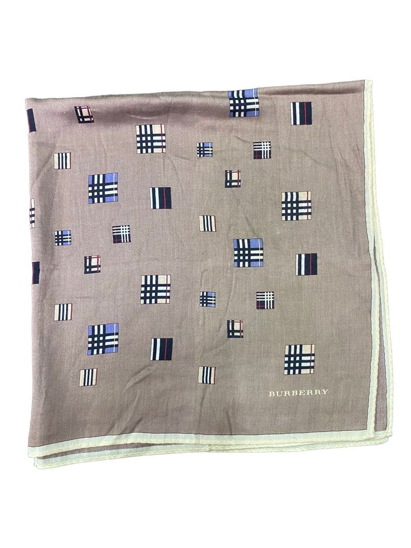 Burberry Handkerchief, Men's Fashion, Watches & Accessories, Handkerchief & Pocket Squares on ...
