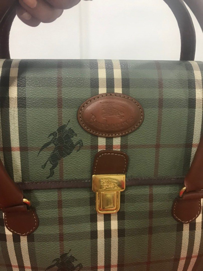 Burberry original vintage, Luxury, Bags & Wallets on Carousell