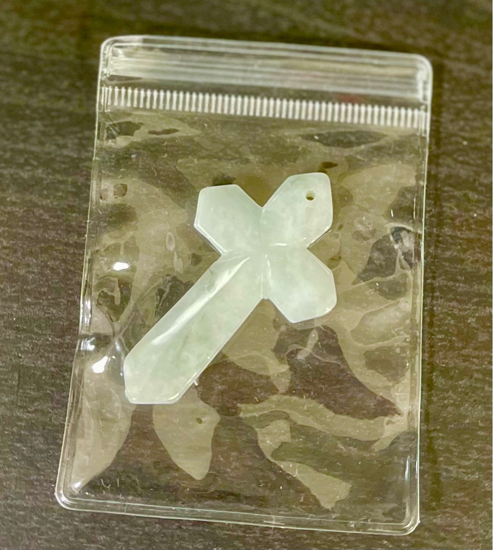 Burmese Jade Cross, Everything Else on Carousell