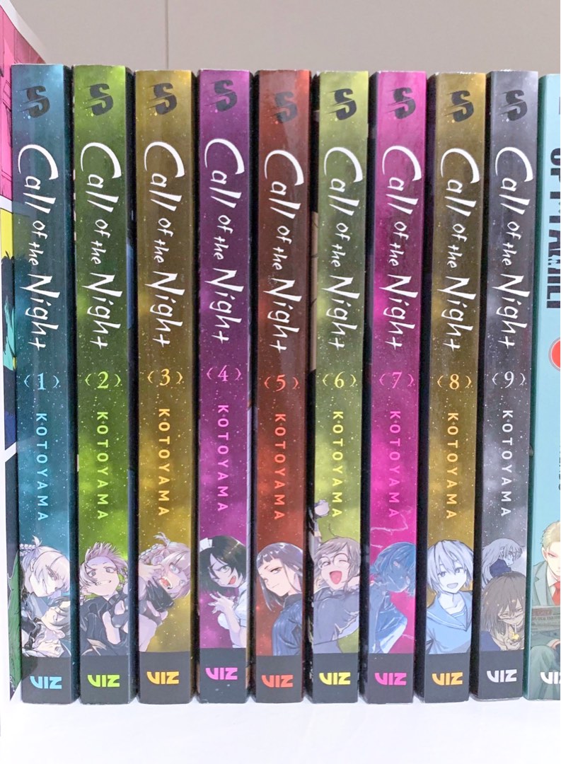 Call of the Night Vol. 1-9, Hobbies & Toys, Books & Magazines, Comics ...