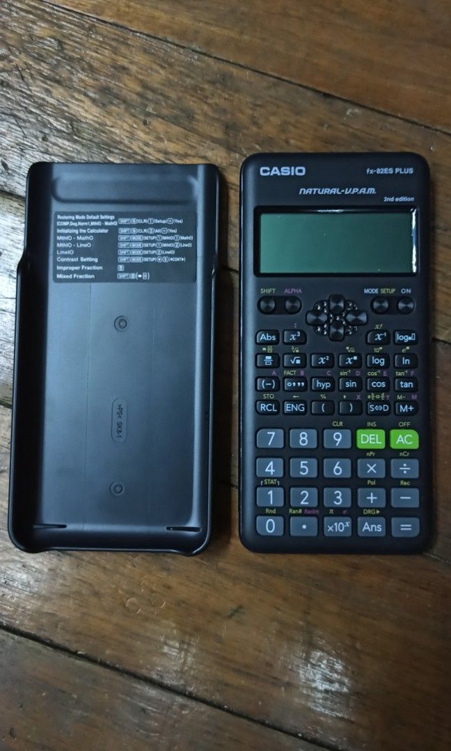 CASIO FX-82ES PLUS (2nd Edition}, Hobbies & Toys, Stationary & Craft ...