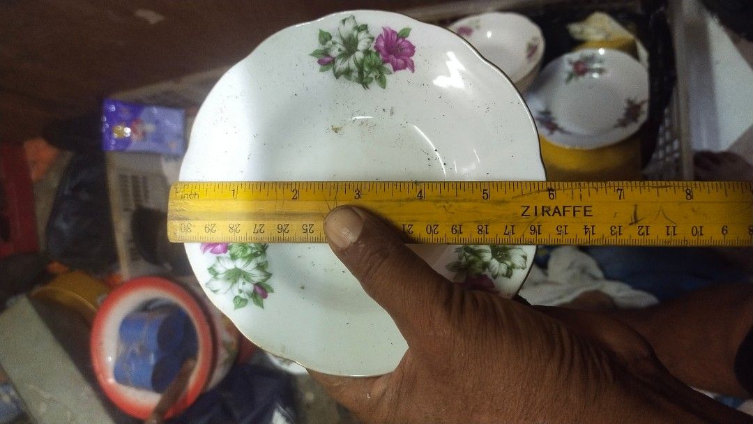 Cawan bunga padi,bunga kangkong, Hobbies & Toys, Collectibles ...