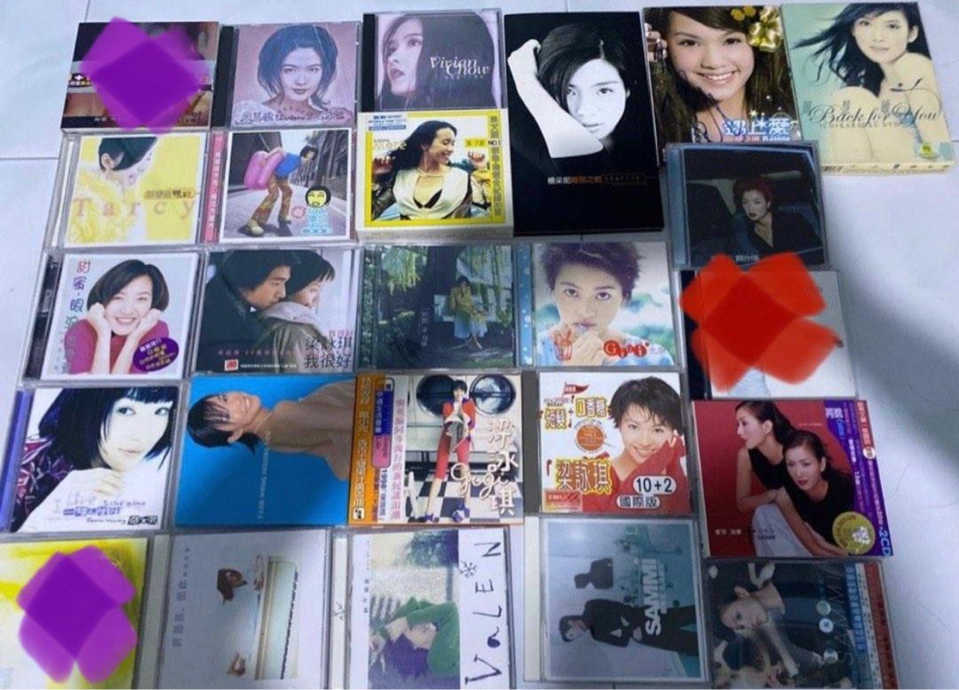 Chinese canto pop cd albums Andy lay jacky Cheung Sammi Cheng Vivian chou SHE, Hobbies & Toys ...