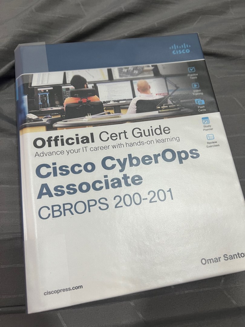 Cisco CyberOps Associate CBROPS 200-201, Hobbies & Toys, Books & Magazines, Textbooks on Carousell