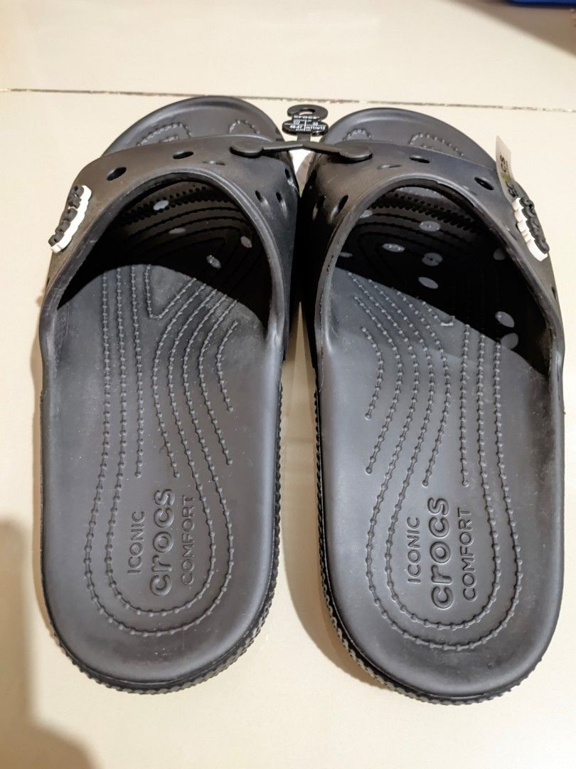 Classic Crocs Slides M12 Size 12, Men's Fashion, Footwear, Slippers ...