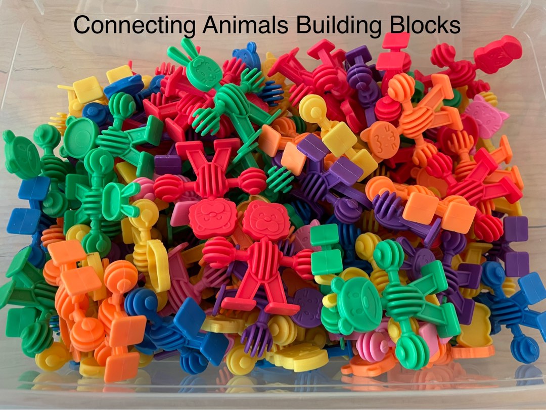 Connecting Animals Building Blocks, Hobbies & Toys, Toys & Games on ...