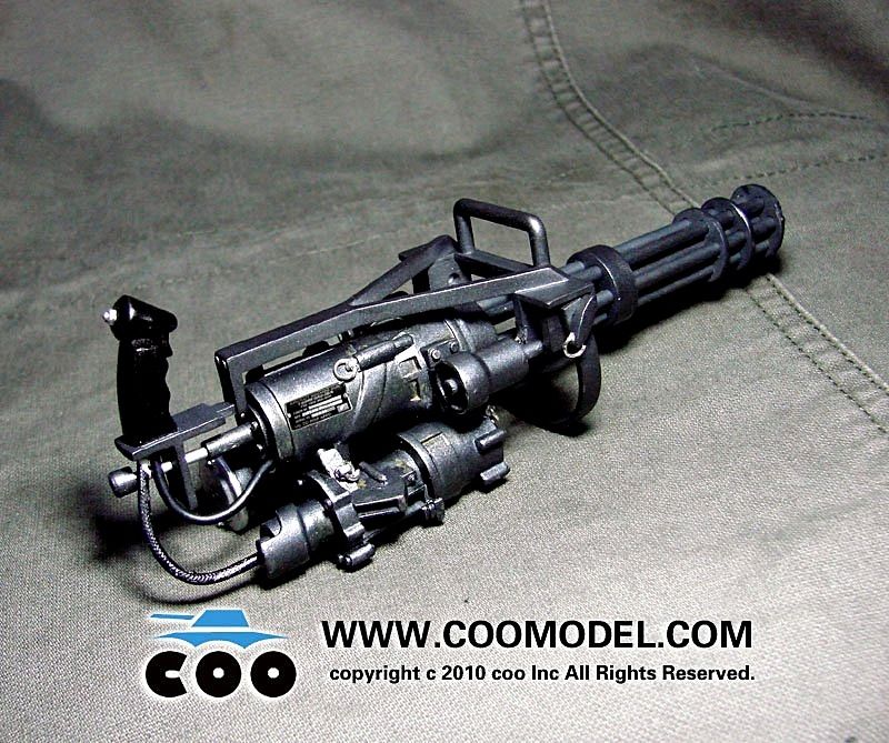COOMODEL X80012 1/6 U.S. M134 Minigun Machine Gun, Hobbies & Toys, Toys ...