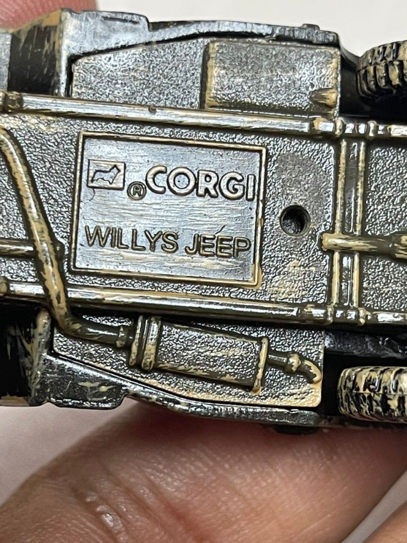Corgi Willys Jeep Diecast, Hobbies & Toys, Toys & Games on Carousell