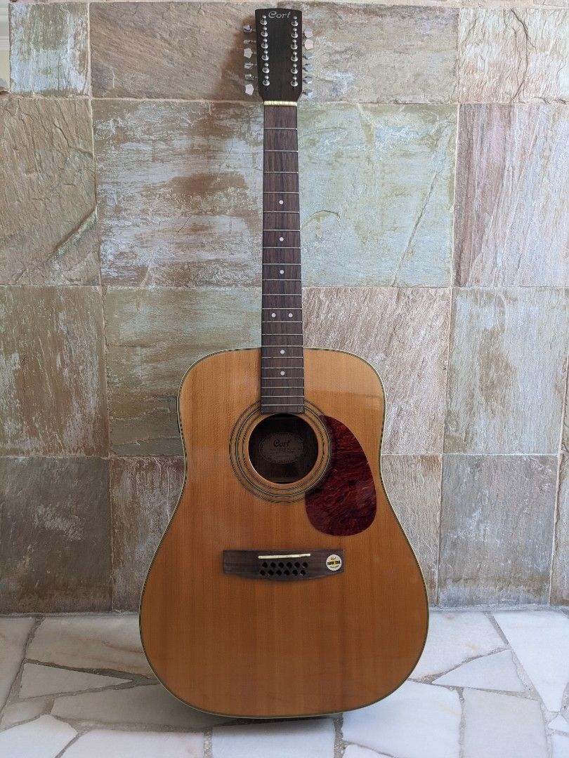 Cort Earth-70/12E 12 String Acoustic Guitar, Hobbies & Toys, Music ...