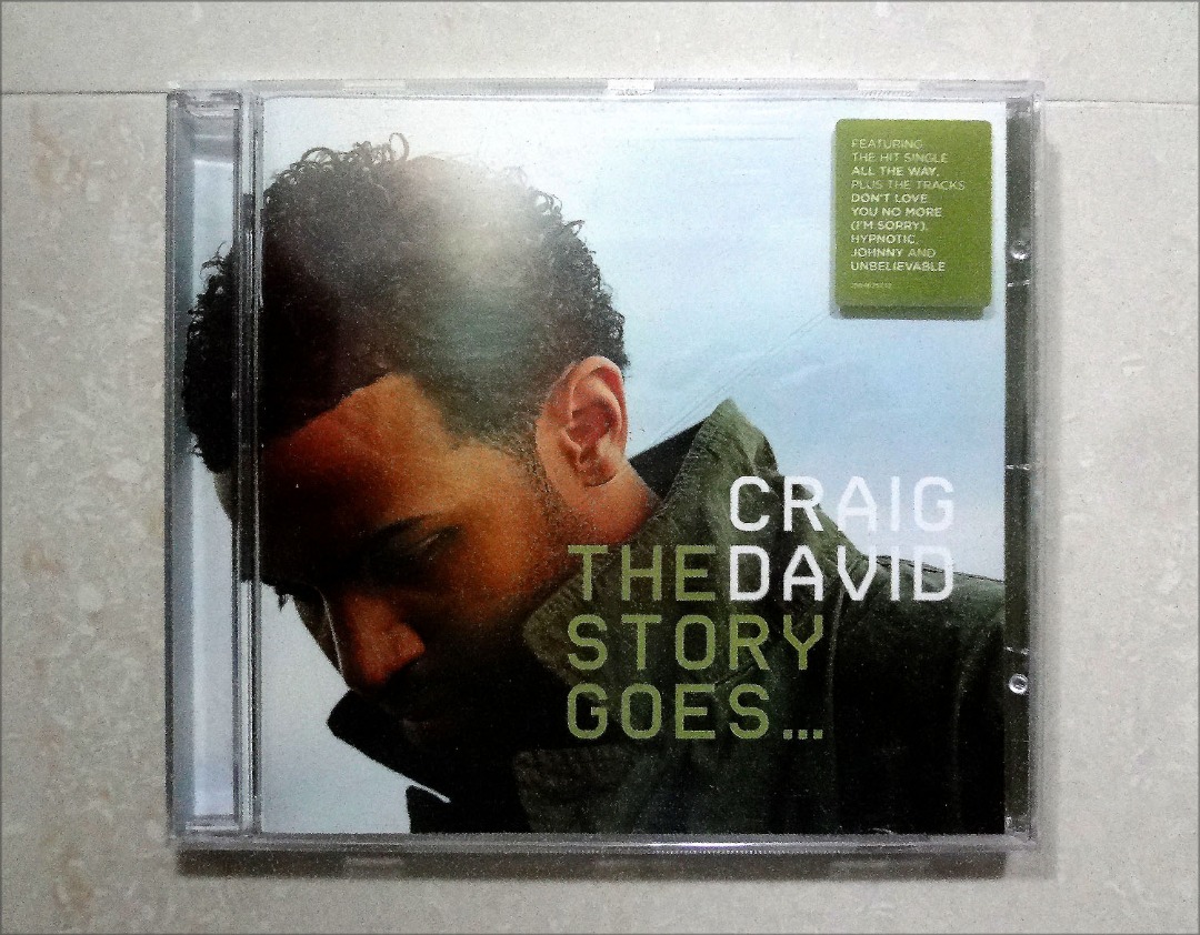 Craig David CD The Story Goes, Hobbies & Toys, Music & Media, CDs ...