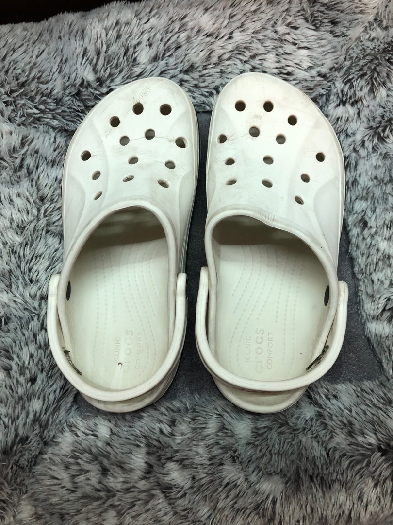 Crocs Whites - Size M7 and W9, Women's Fashion, Footwear, Loafers on ...
