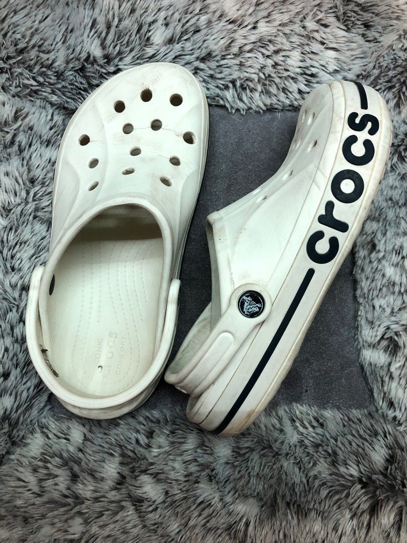 Crocs Whites - Size M7 and W9, Women's Fashion, Footwear, Loafers on ...