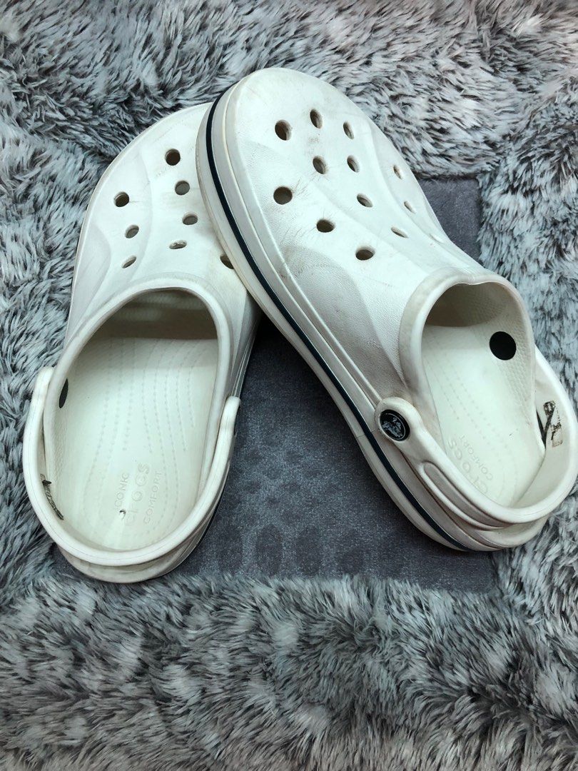 Crocs Whites - Size M7 and W9, Women's Fashion, Footwear, Loafers on ...