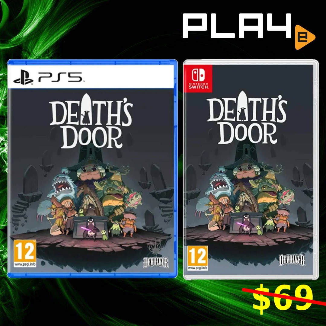 Death's Door Brand New (PS5/Nintendo Switch), Video Gaming, Video Games ...