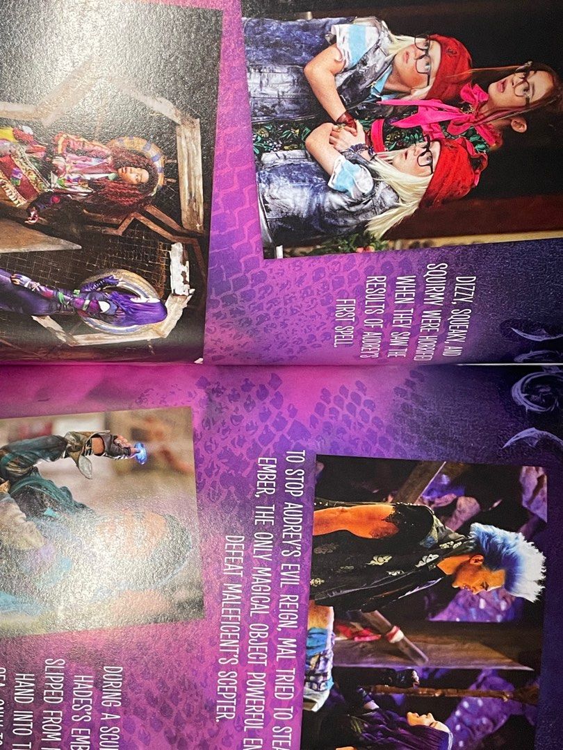 Disney Descendants 3 Official Hardcover Book, Hobbies & Toys, Books ...