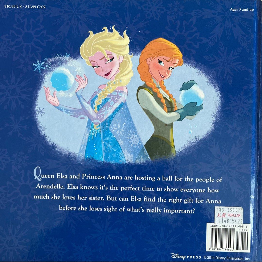 Disney Frozen Elsa’s Gift, Hobbies & Toys, Books & Magazines, Children ...