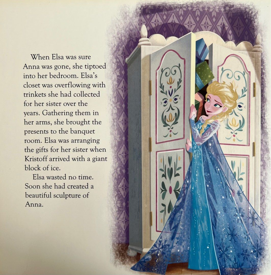 Disney Frozen Elsa’s Gift, Hobbies & Toys, Books & Magazines, Children ...
