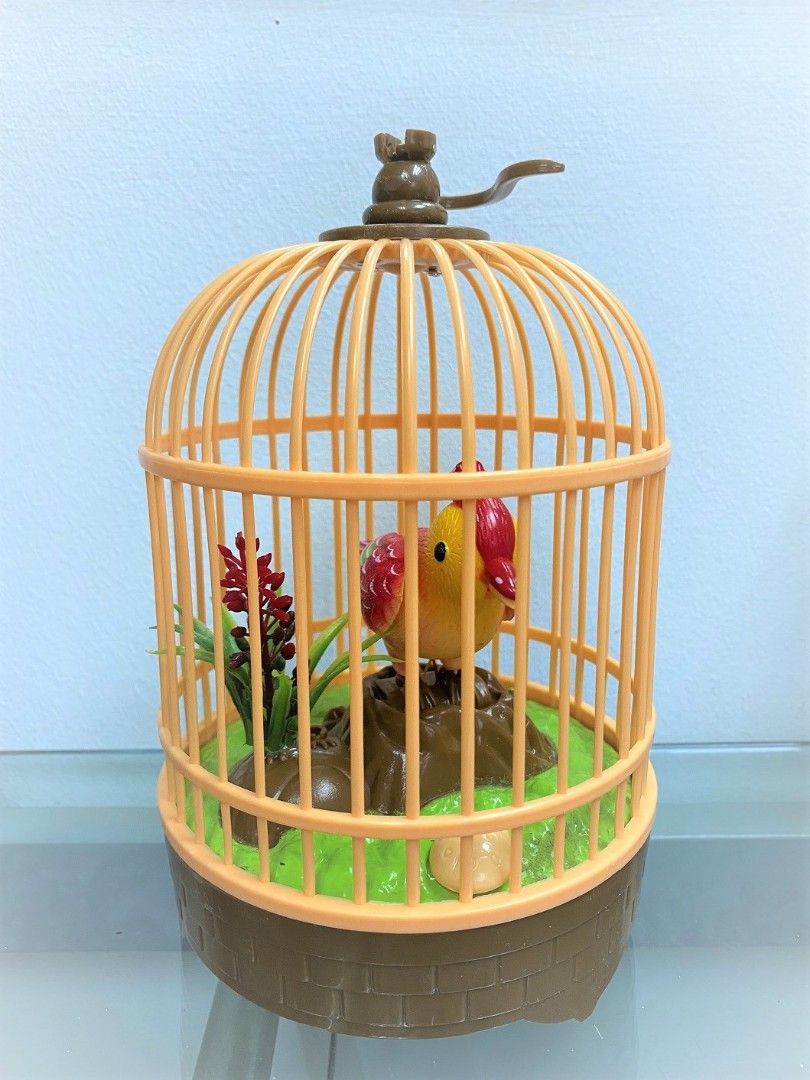 Door sensor bird Cage with Parrot ( sound operated) Aacc167Door sensor ...