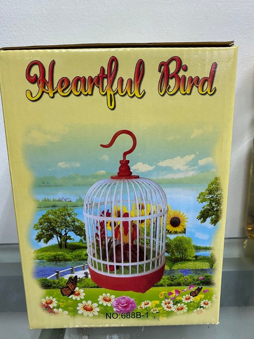 Door sensor bird Cage with Parrot ( sound operated) Aacc167Door sensor ...