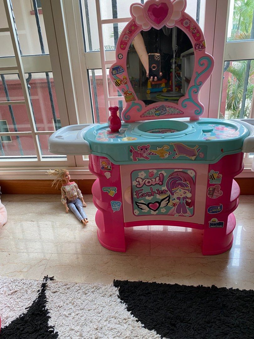 Dressing table for kids.., Hobbies & Toys, Toys & Games on Carousell