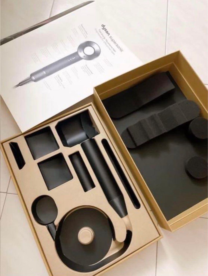 Dyson supersonic hair dryer empty box, Furniture & Home Living, Home ...