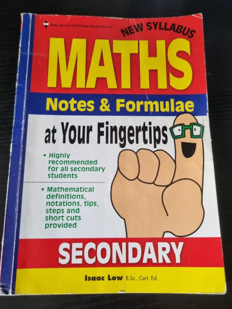E math Notes and Formulae, Hobbies & Toys, Books & Magazines ...