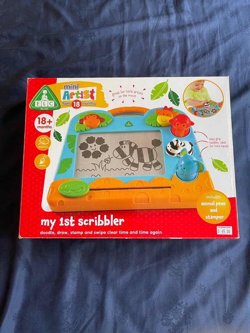 ELC Mini Artist 1st Scribbler, Babies & Kids, Infant Playtime on Carousell