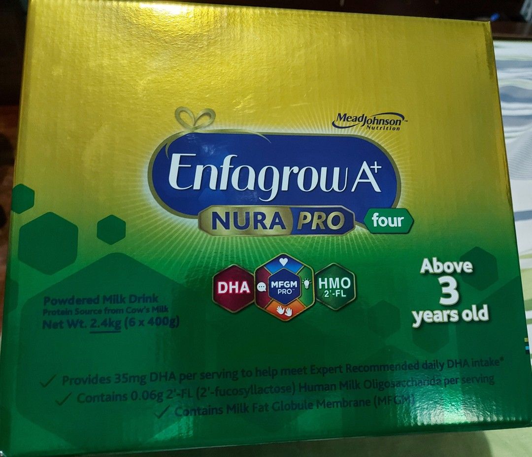 Enfagrow A+ Four Nura Pro, Babies & Kids, Nursing & Feeding ...