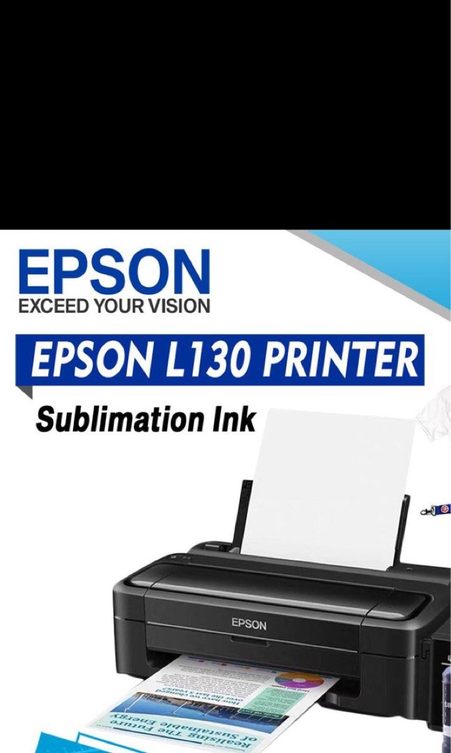 Epson L130 Printer Sublimation Ink, Computers & Tech, Printers ...