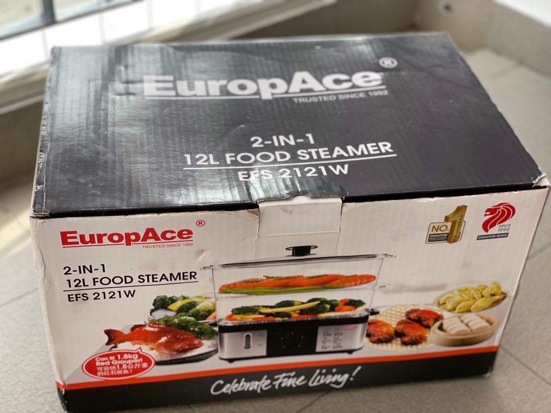 EuropAce 2in1 Food Steamer, TV & Home Appliances, Kitchen Appliances ...