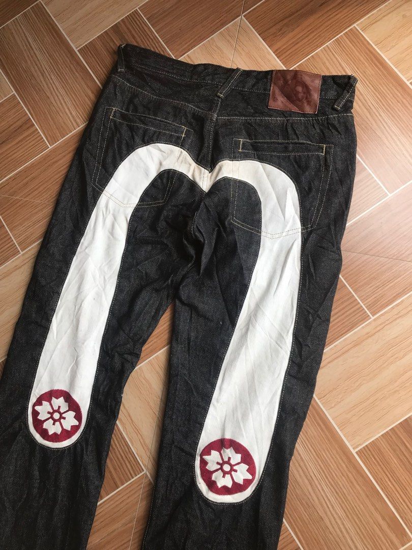 EVISU PANTS, Men's Fashion, Bottoms, Jeans on Carousell