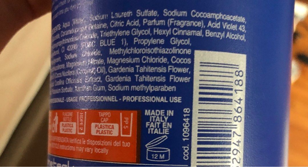 Fanola No Orange Blue Shampoo 1000ml, Beauty & Personal Care, Hair on ...